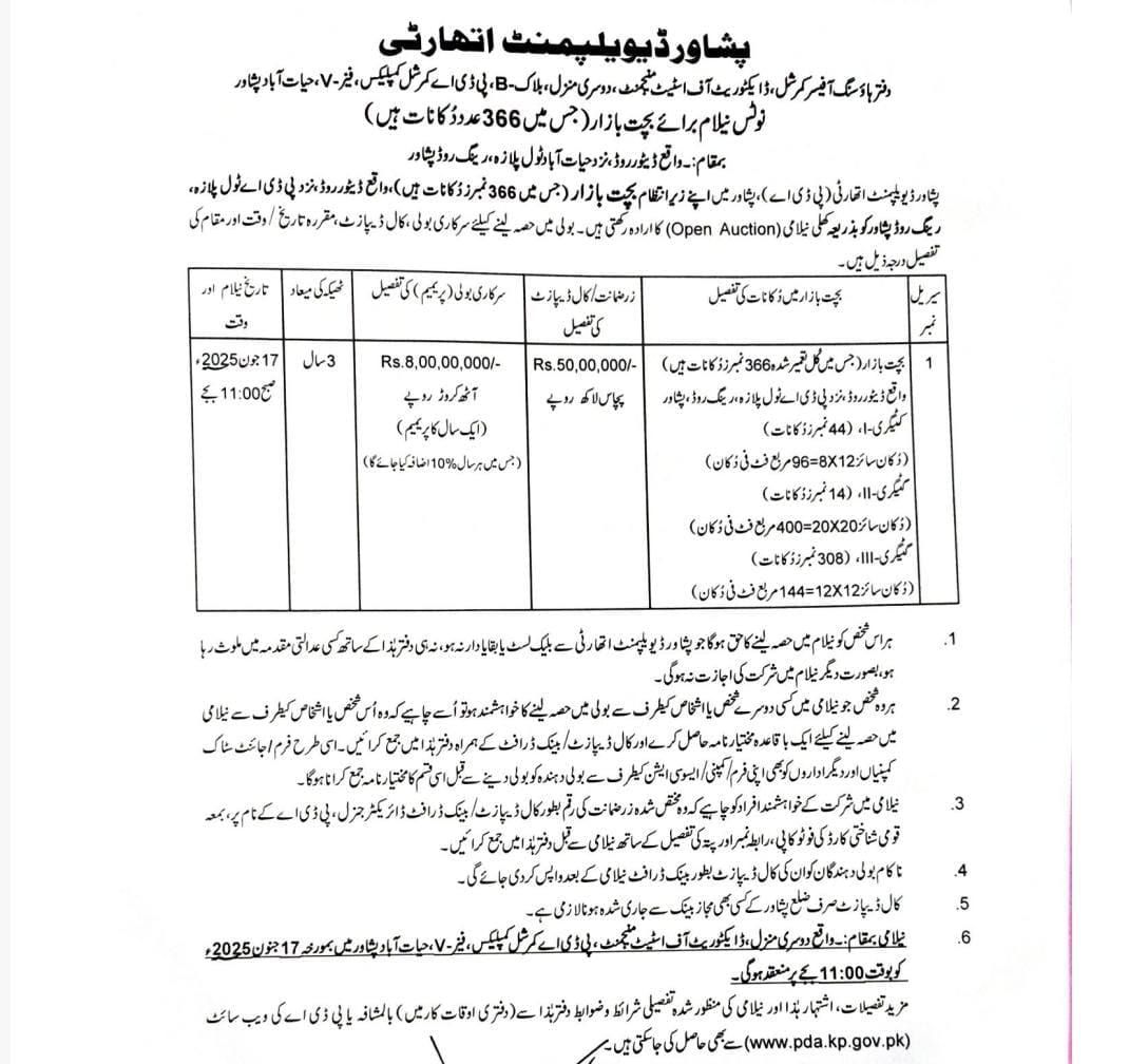 Home :: Peshawar Development Authority